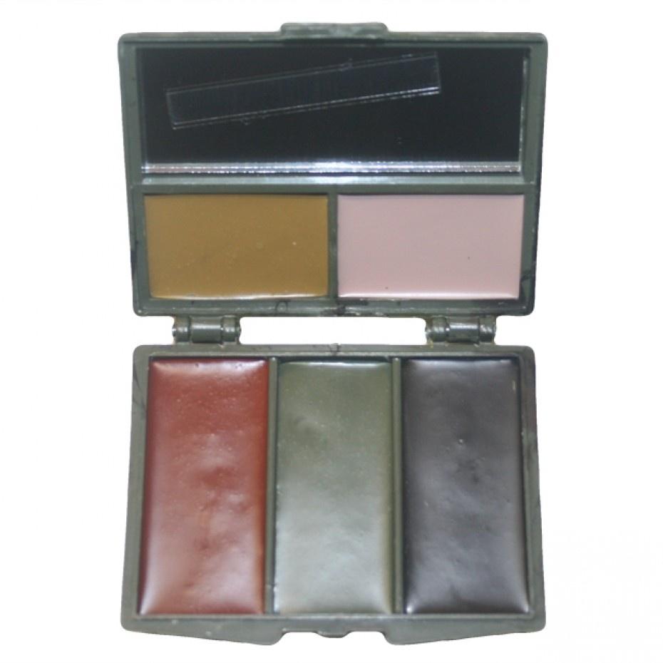 Bush Tracks Face Paint 5 Colour Compact – Church's Tactical and Outdoors