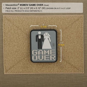 Maxpedition Game Over Morale Patch – Church's Tactical and Outdoors